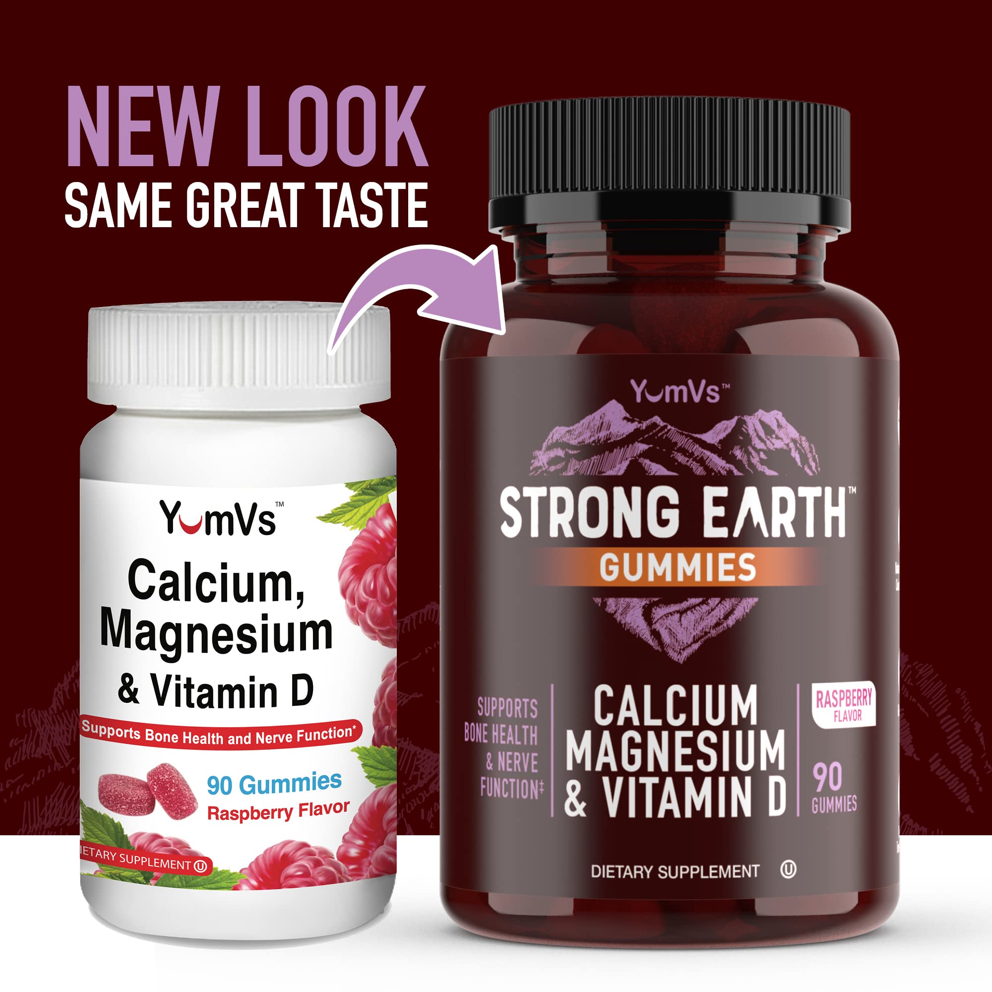 YUM calcium for healthy bone density