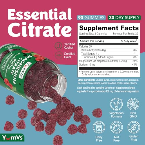 YUM magnesium citrate for total relief