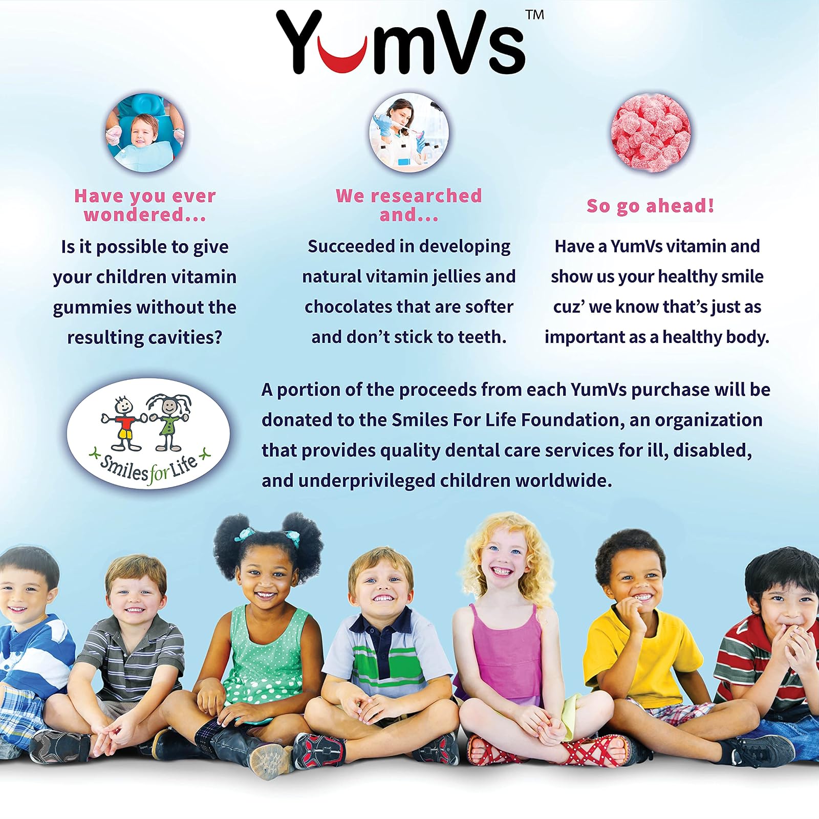 YUM-V's biotin gummies 100 count