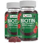 YUM-V's biotin gummies for hair