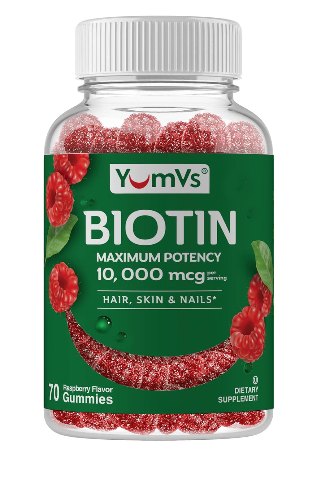 YUM-V's biotin gummies for healthy hair