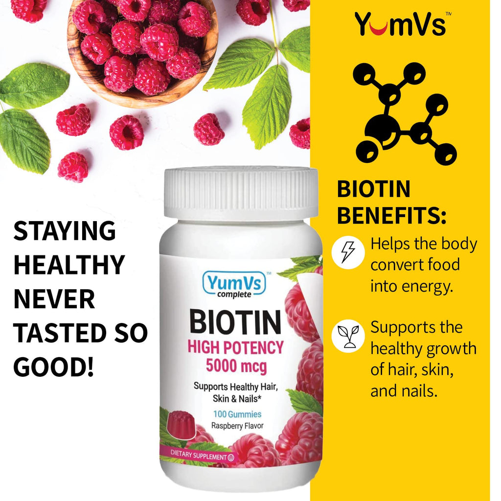 YUM-V's biotin supplement for nails