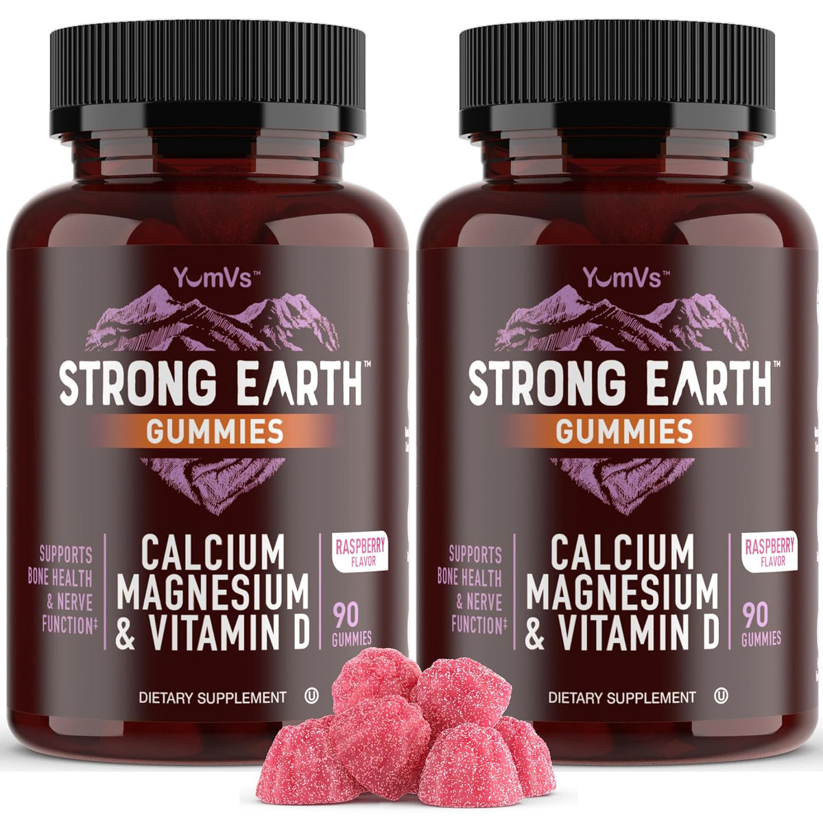 YUM-V's calcium magnesium gummies for kids