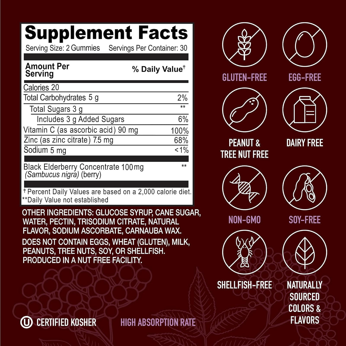 YUM-V's elderberry gummies for daily use