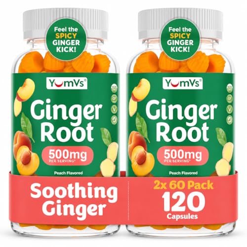 YUM-V's ginger gummies for digestion