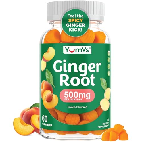 YUM-V's ginger gummies for digestion