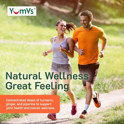 YUM-V's herbal turmeric ginger wellness