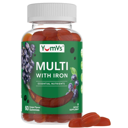 YUM-V's Iron Gummies - 60 Count