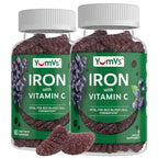 YUM-V's iron gummies for women
