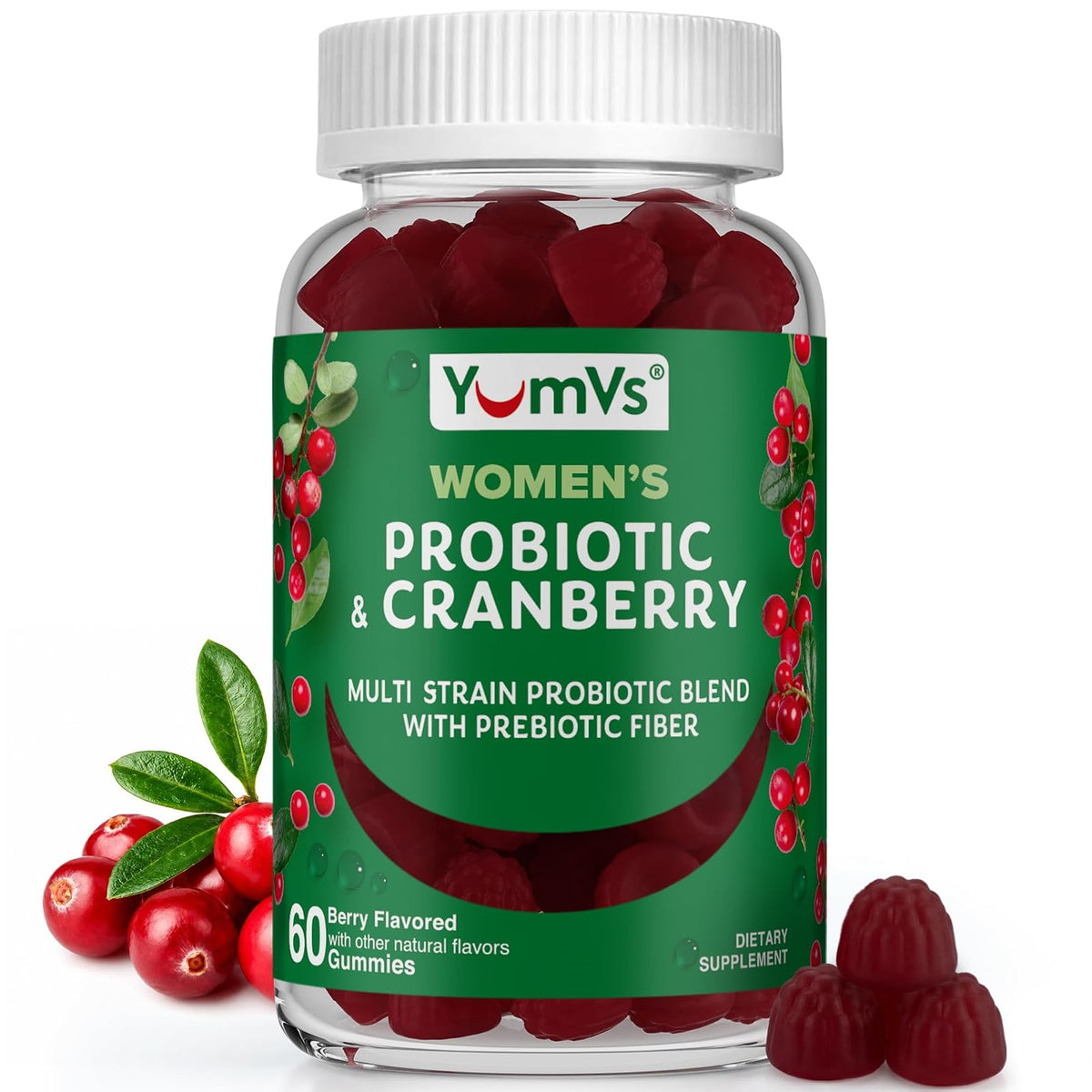 YUM-V's probiotic gummies for women