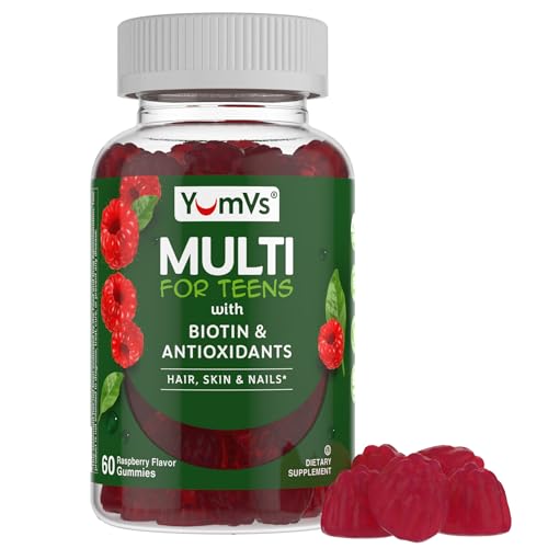 YUM-V's raspberry gummy multivitamins