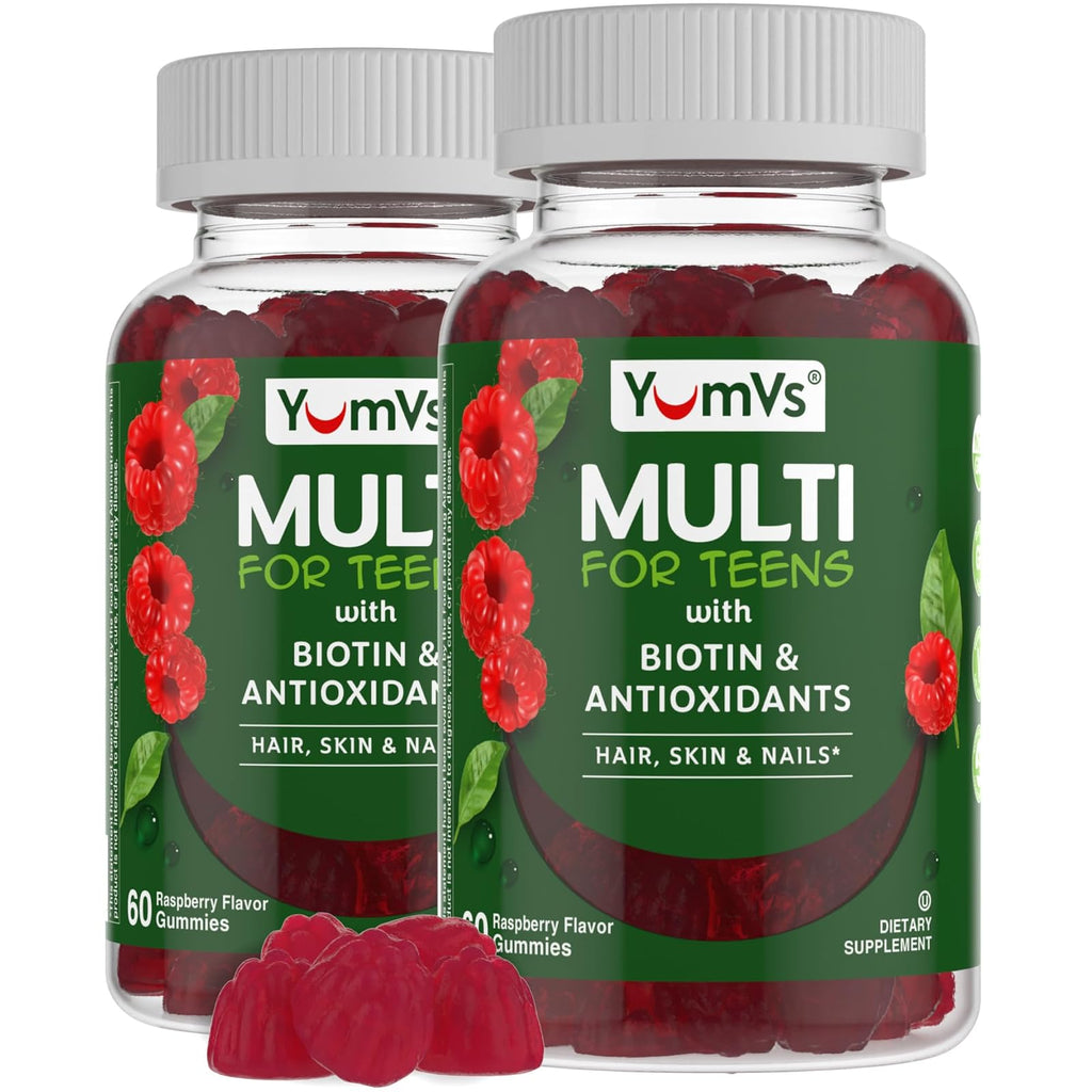 YUM-V's raspberry gummy multivitamins