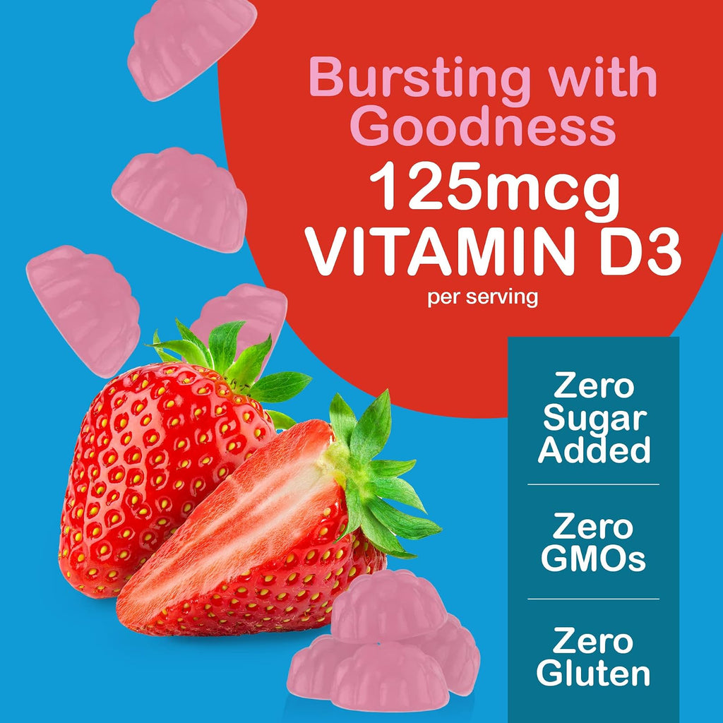 YUM-V's vitamin D3 5000 IU supplement