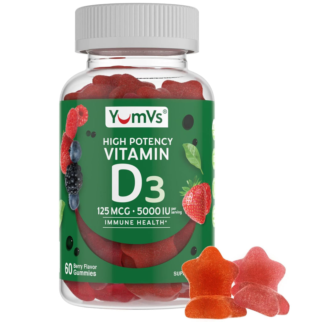 YUM-V's vitamin D3 gummies benefits