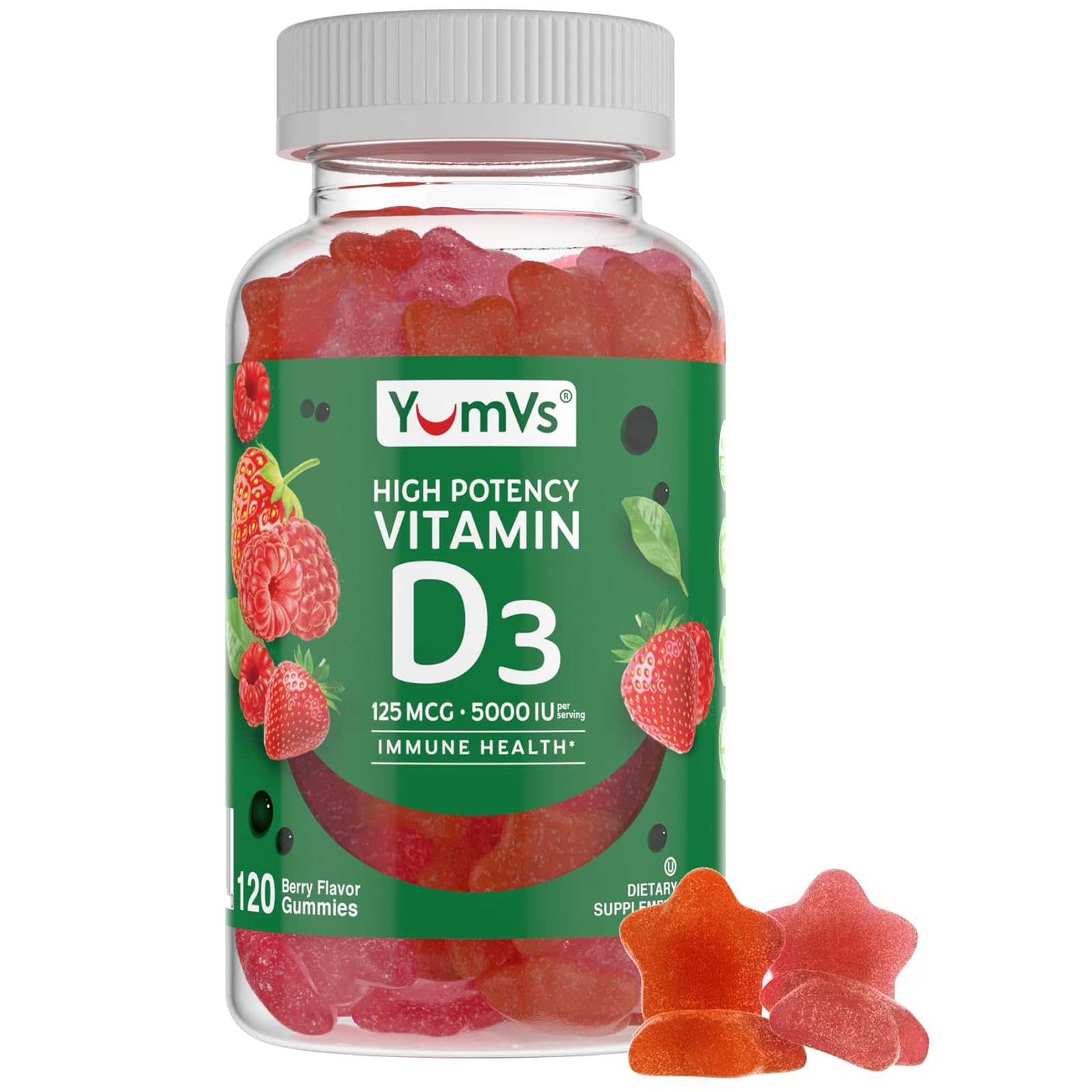 YUM-V's Vitamin D3 gummies for immunity