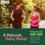 YUM-V's vitamin D3 with K2