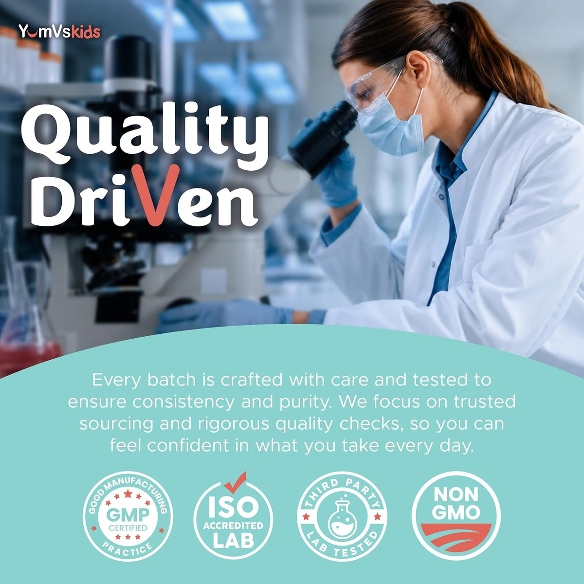 YUM-V's vitamins for kids health