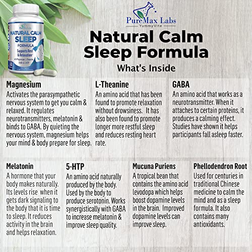 YUMMYVITE 10mg melatonin for relaxation