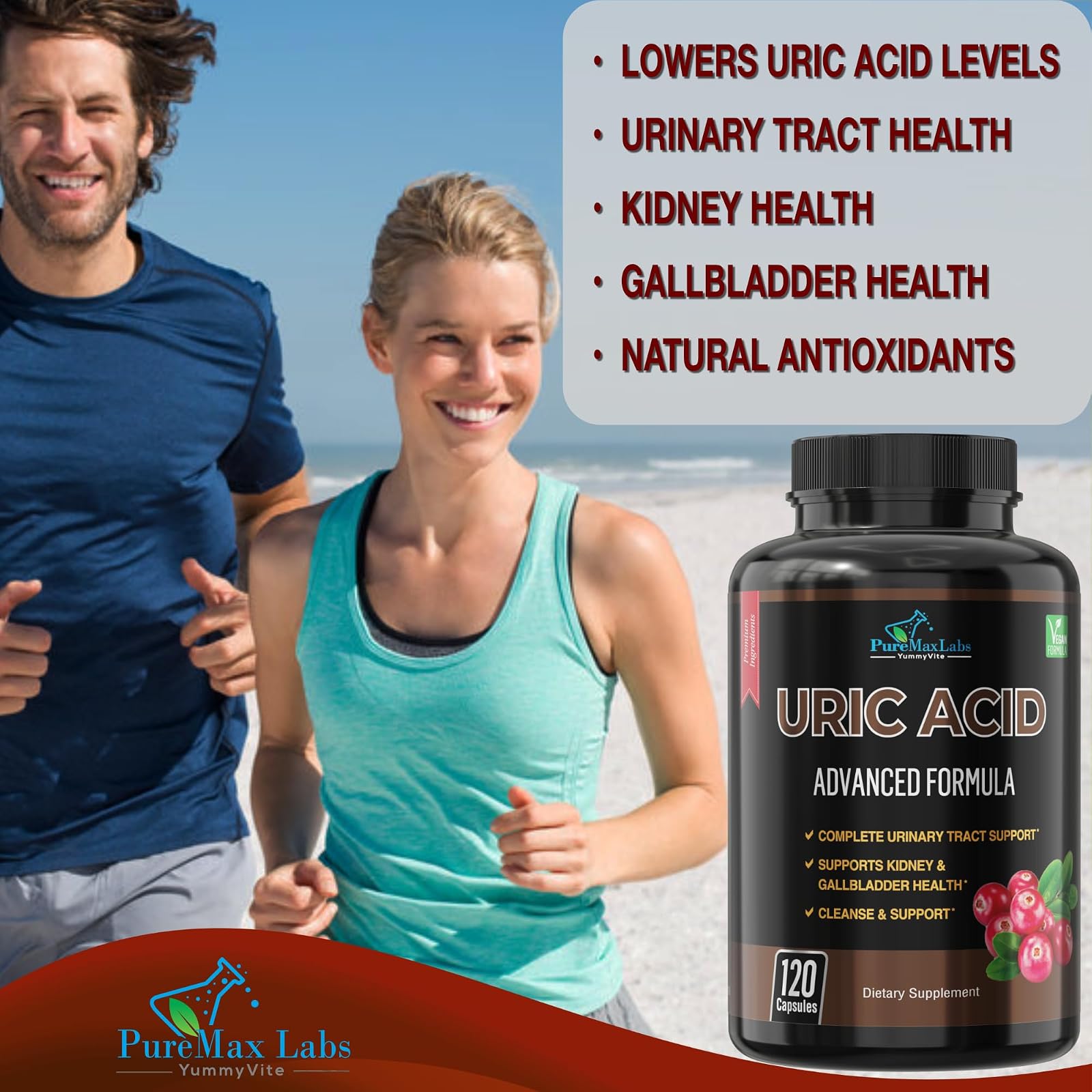 YUMMYVITE advanced uric acid solution