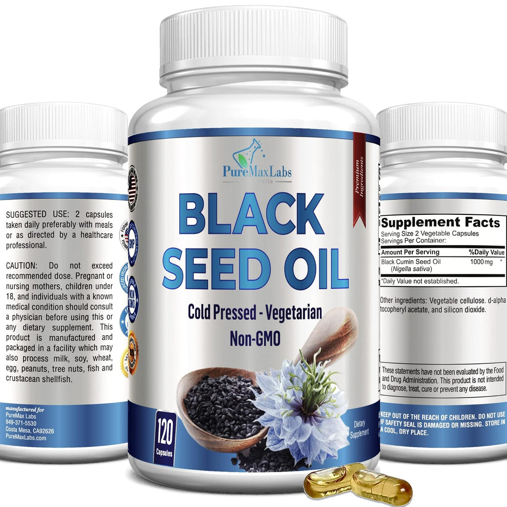 YUMMYVITE black seed oil capsules
