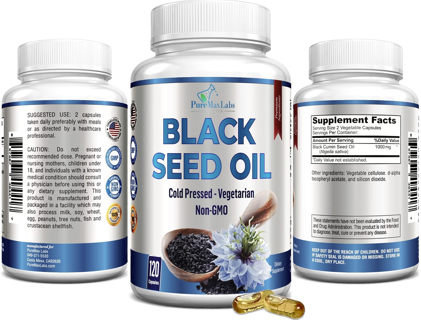 YUMMYVITE herbal black seed oil