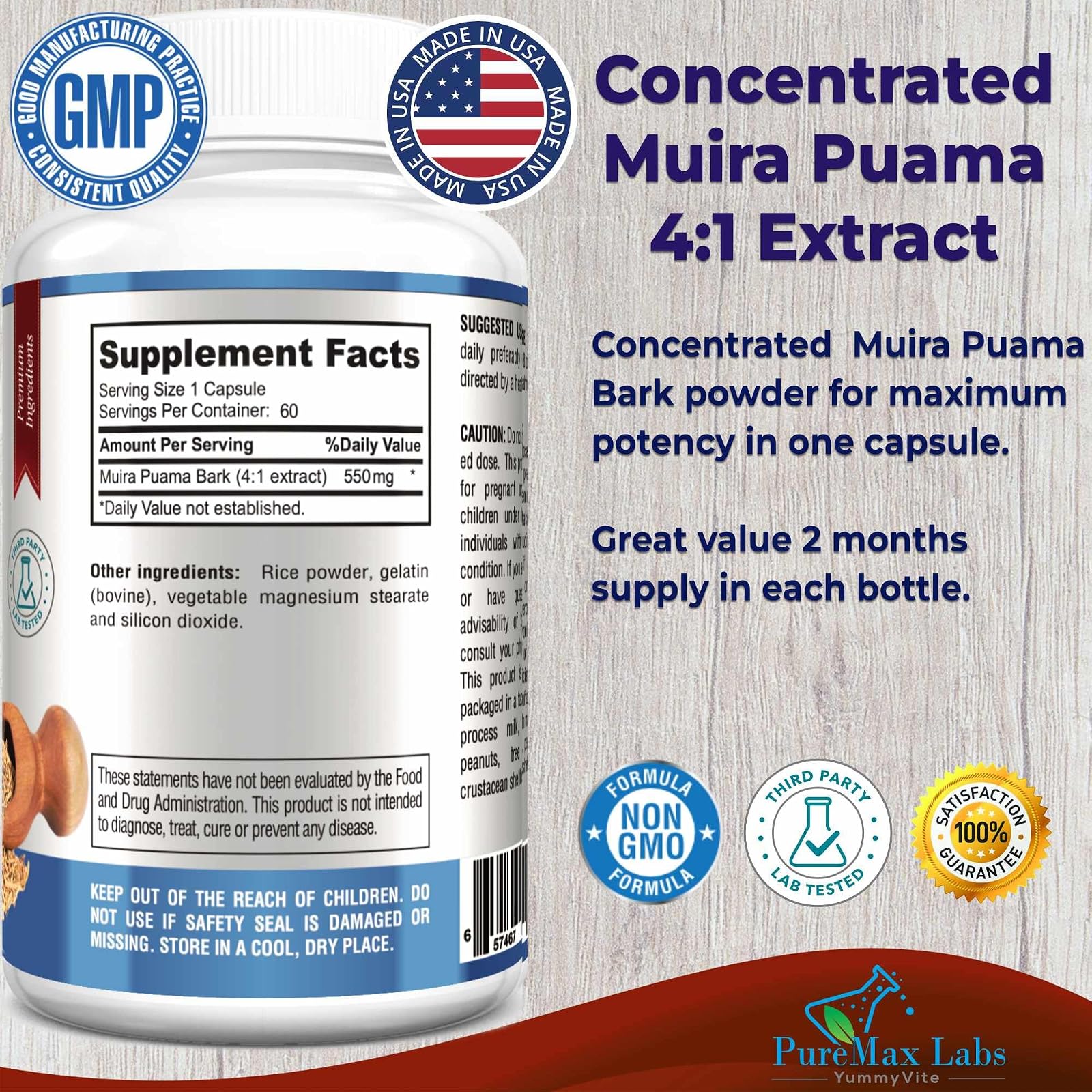 YUMMYVITE herbal supplement benefits