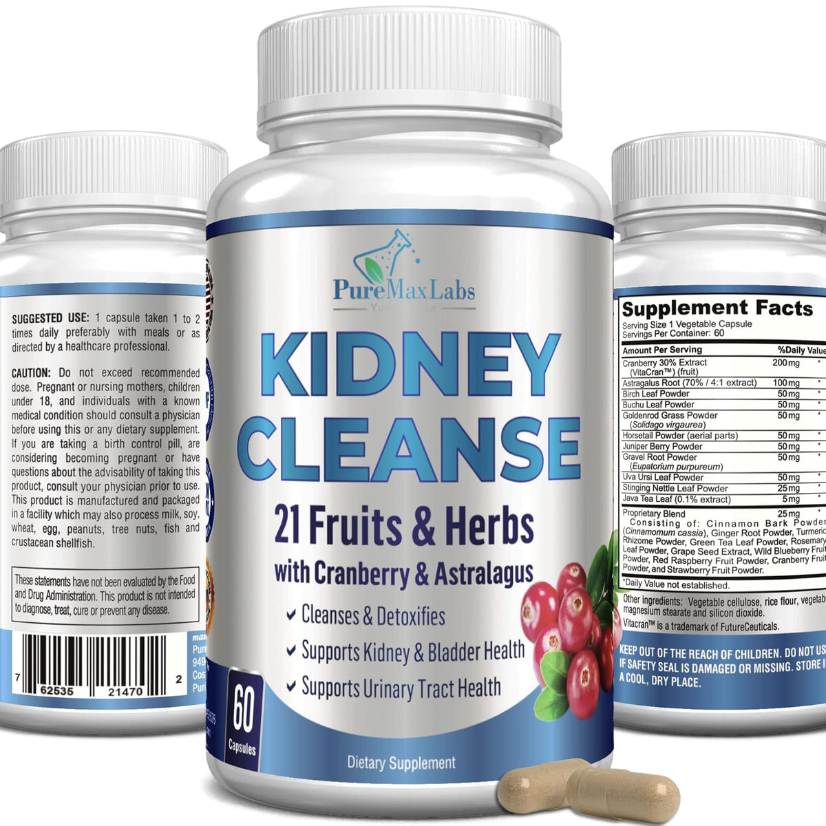YUMMYVITE kidney cleanse capsules