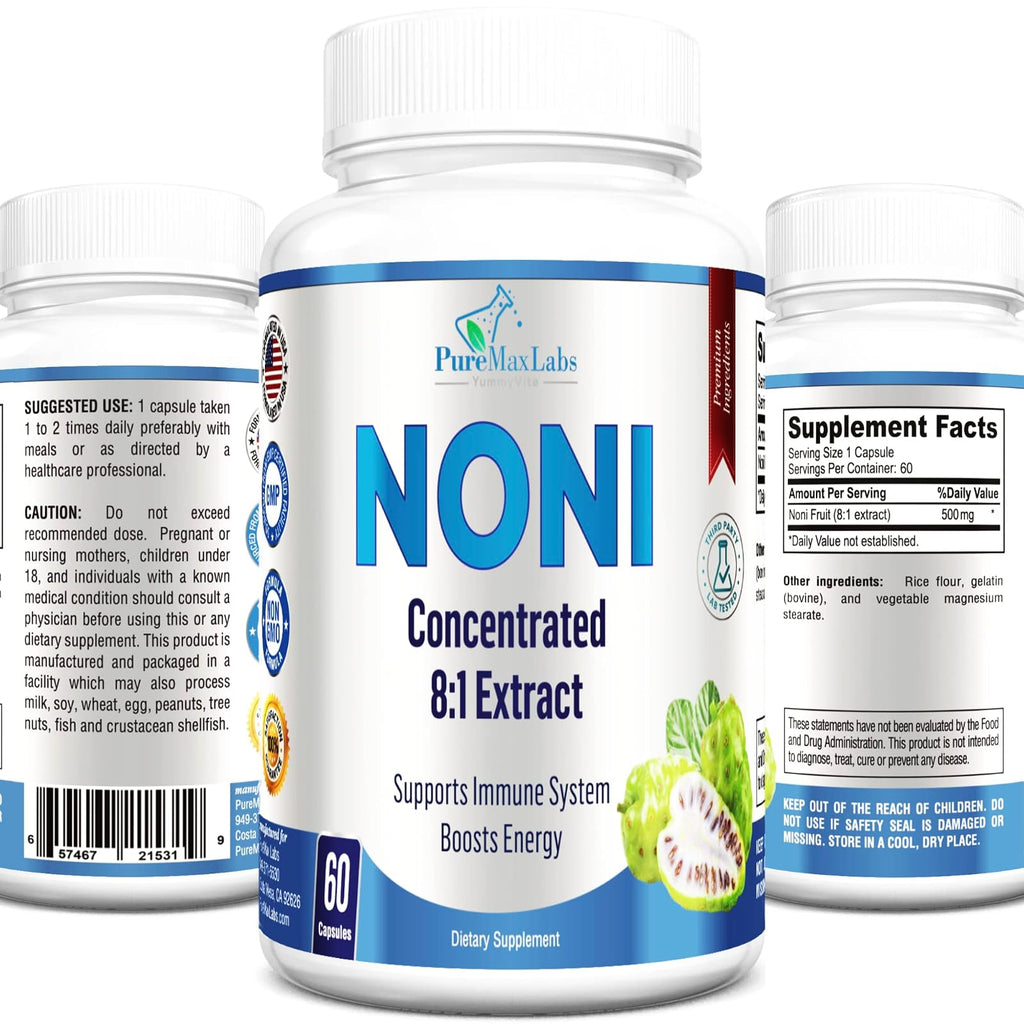 YUMMYVITE noni fruit extract capsules