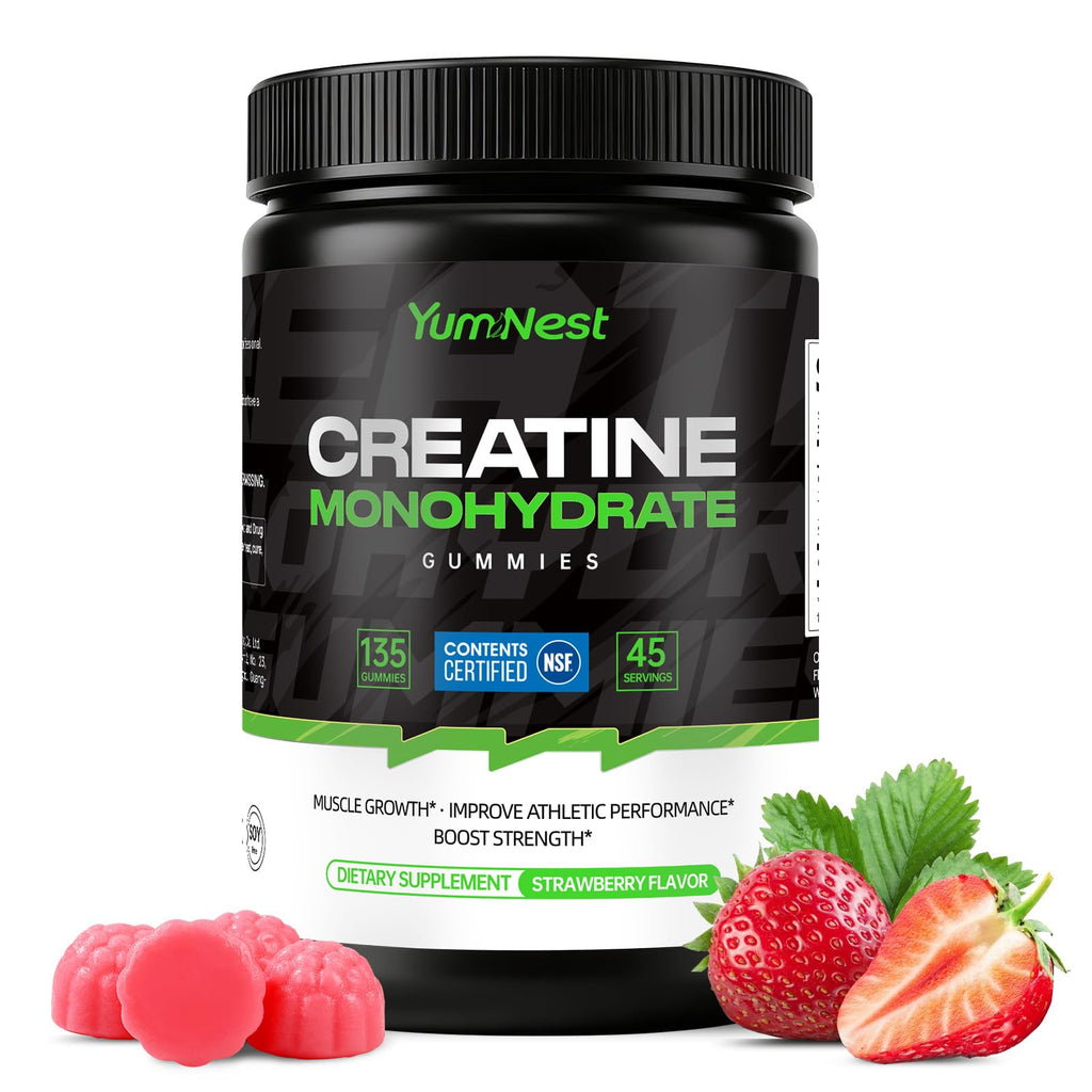 YumNest creatine gummies for energy