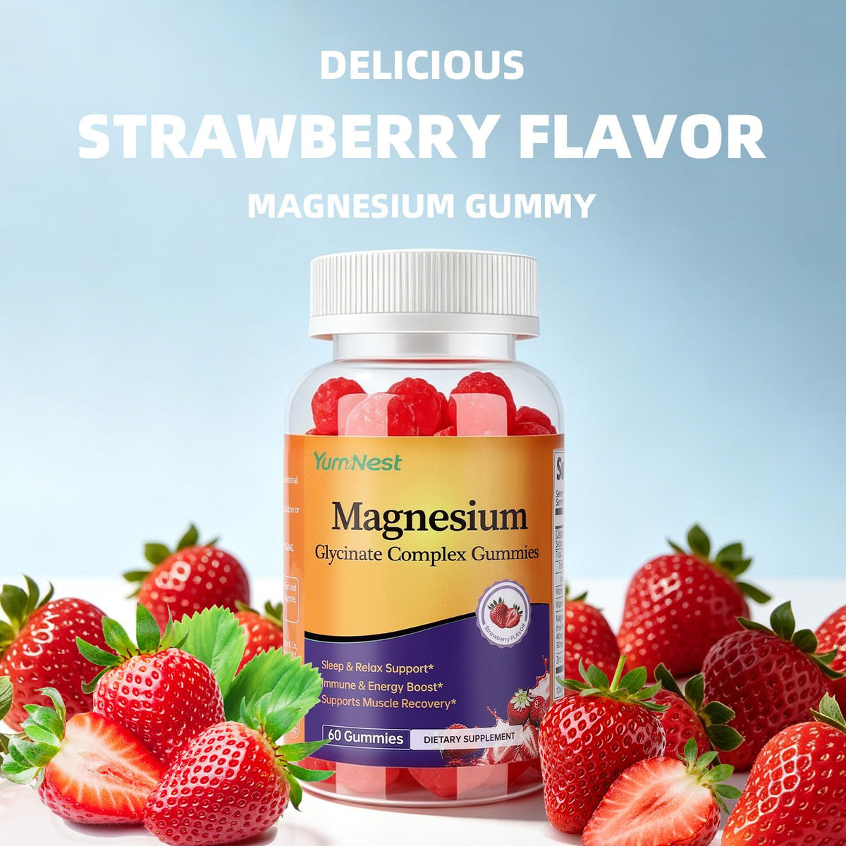 YumNest gummies for muscle recovery