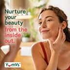 YumVs biotin gummies delicious fruit flavour