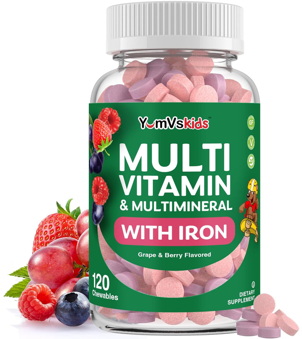 YumVs kids multivitamin chewable tablets