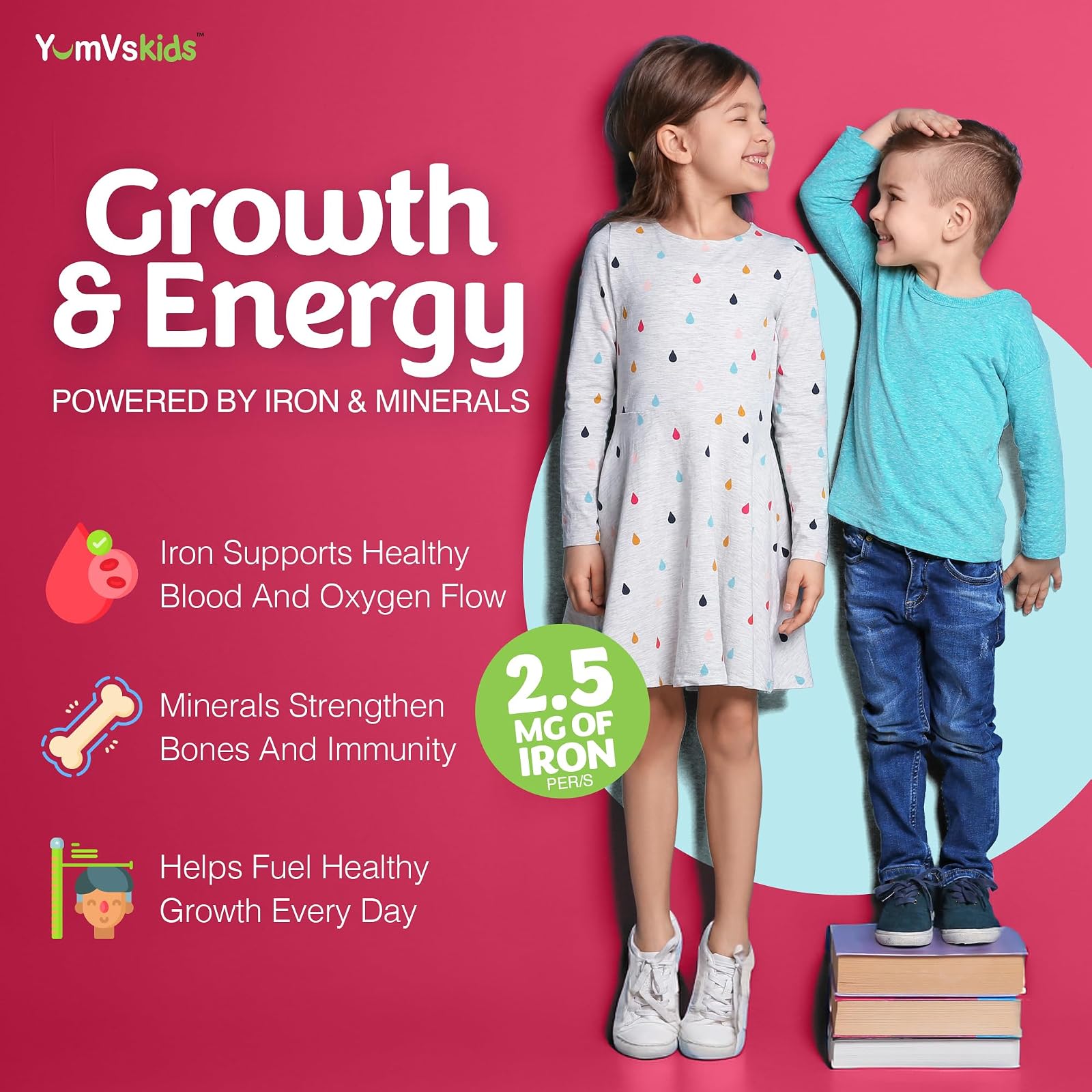 YumVs multivitamin for growing kids