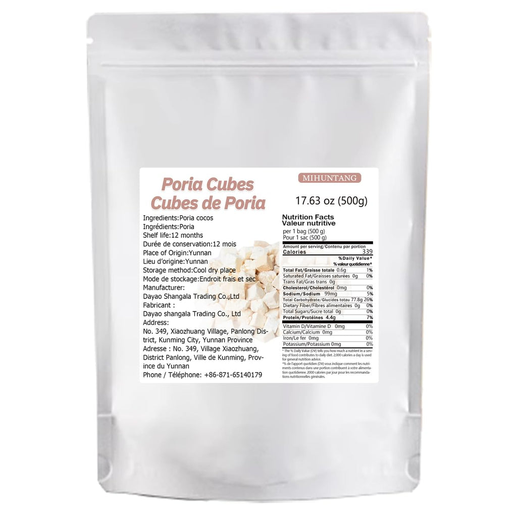 Yunnan White Poria cubes for relaxation
