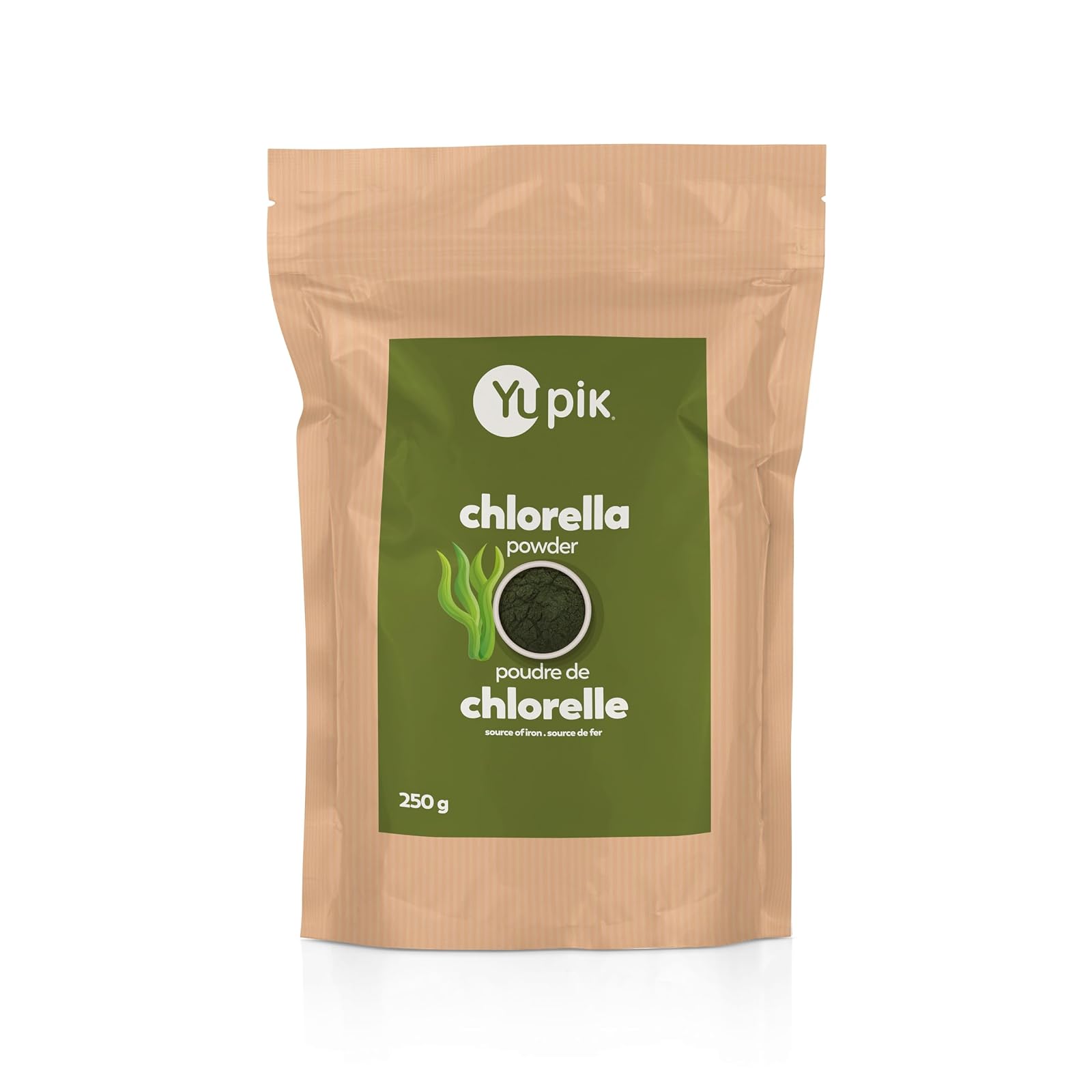Yupik chlorella powder for smoothies