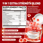 Yutiny calcium gummies support bone density
