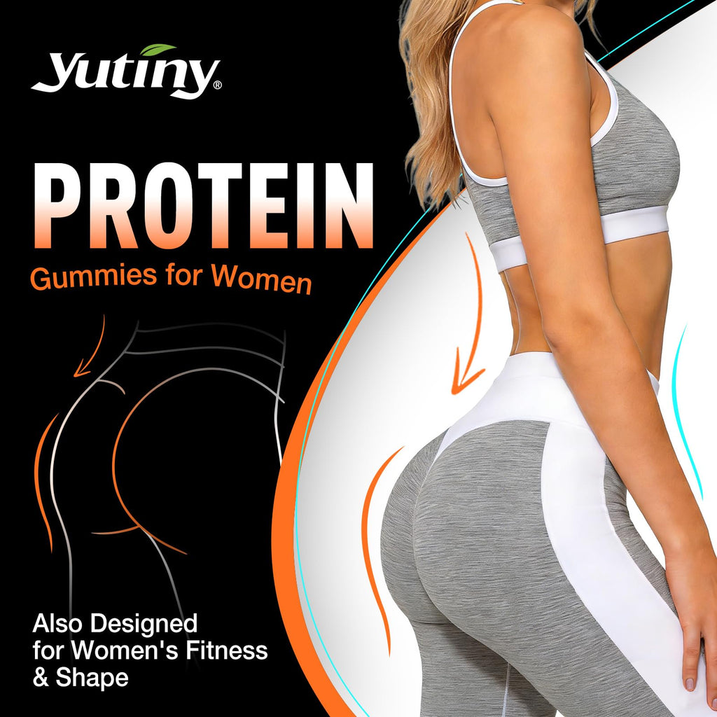 Yutiny protein gummies for convenient nutrition
