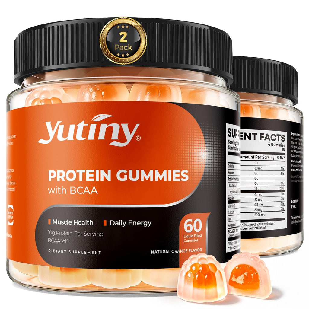 Yutiny whey protein gummies for muscle recovery