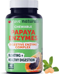 Yuve Naturals chewable papaya enzymes