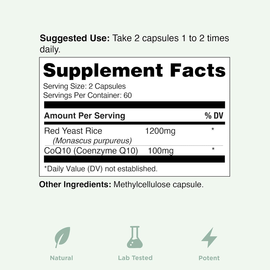 Yuve red yeast rice for energy boost