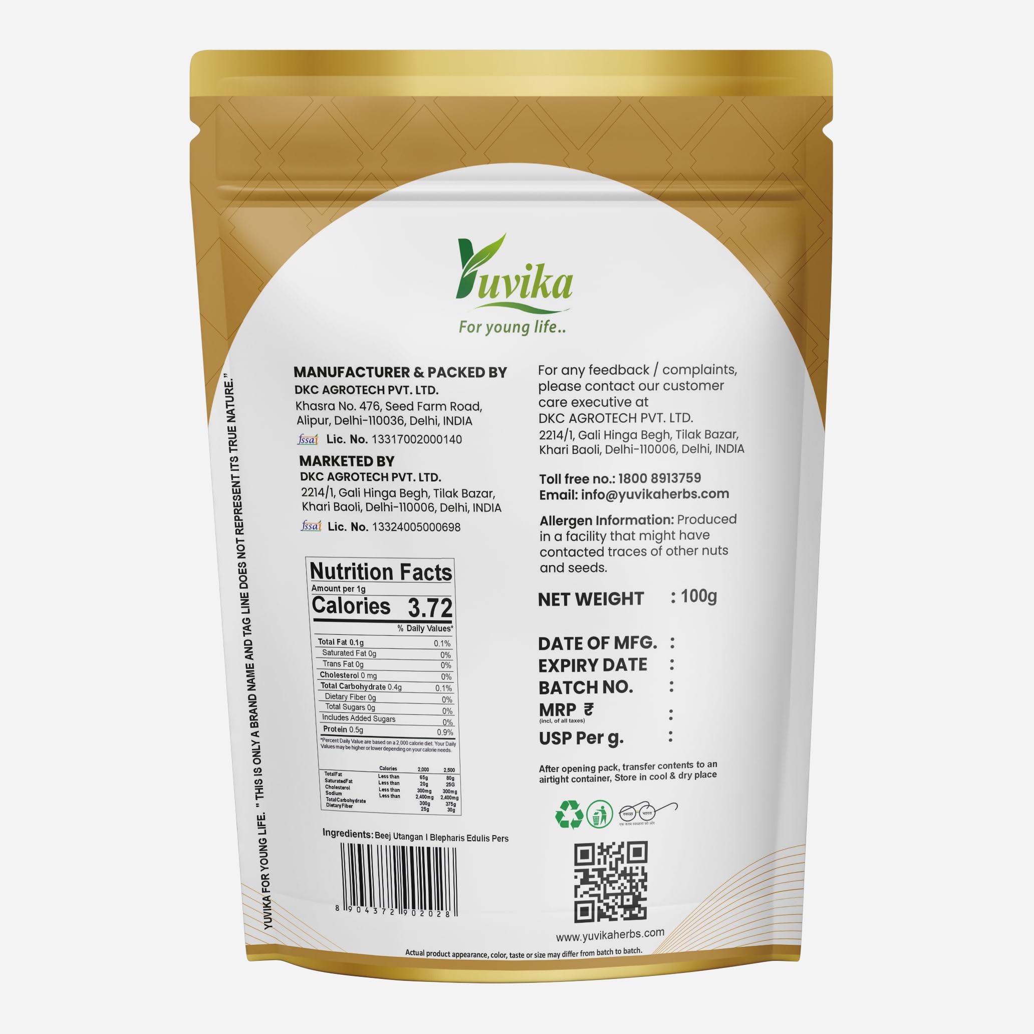 YUVIKA nettle for hormone balance