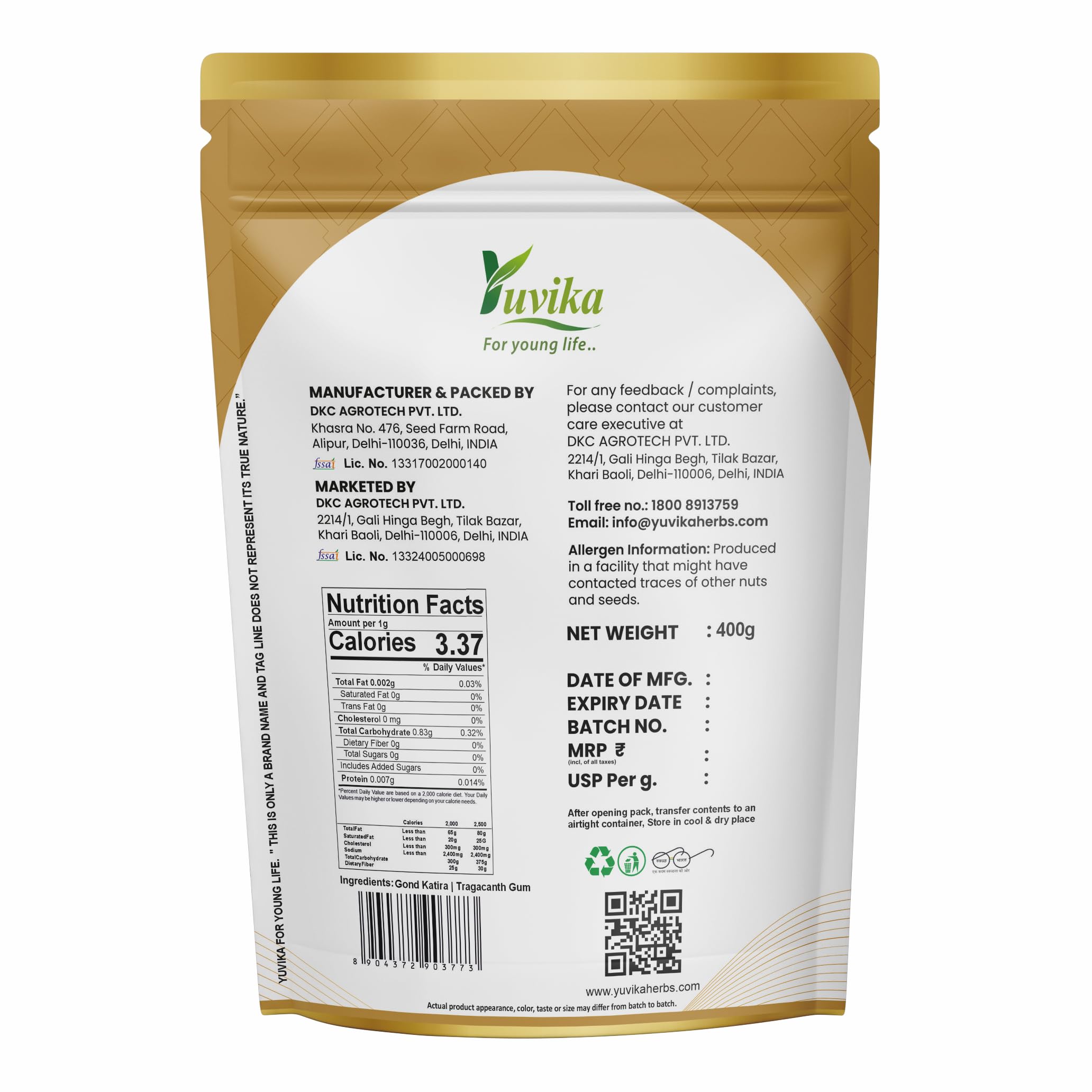 YUVIKA nettle supplement for vitality