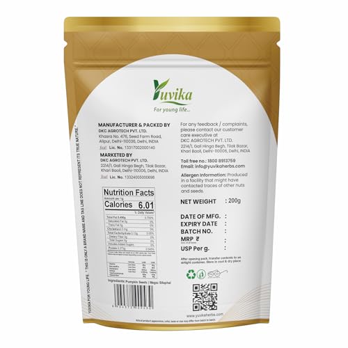 YUVIKA pumpkin seeds for weight management