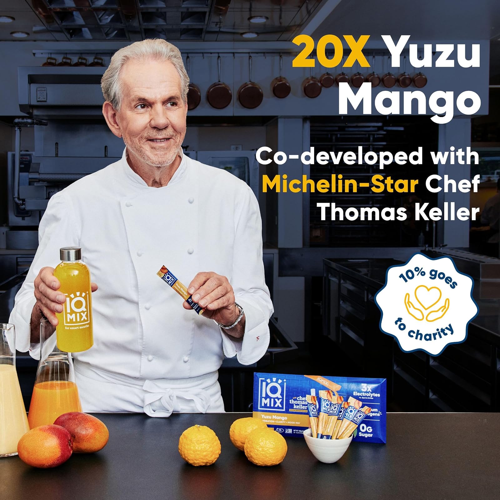 yuzu mango electrolyte powder for hydration