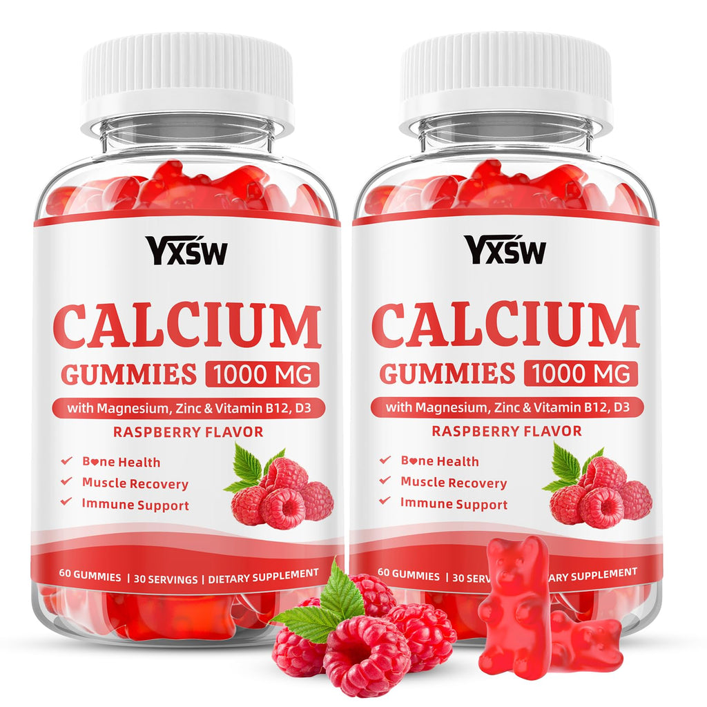 YXSW calcium gummies with vitamin D3