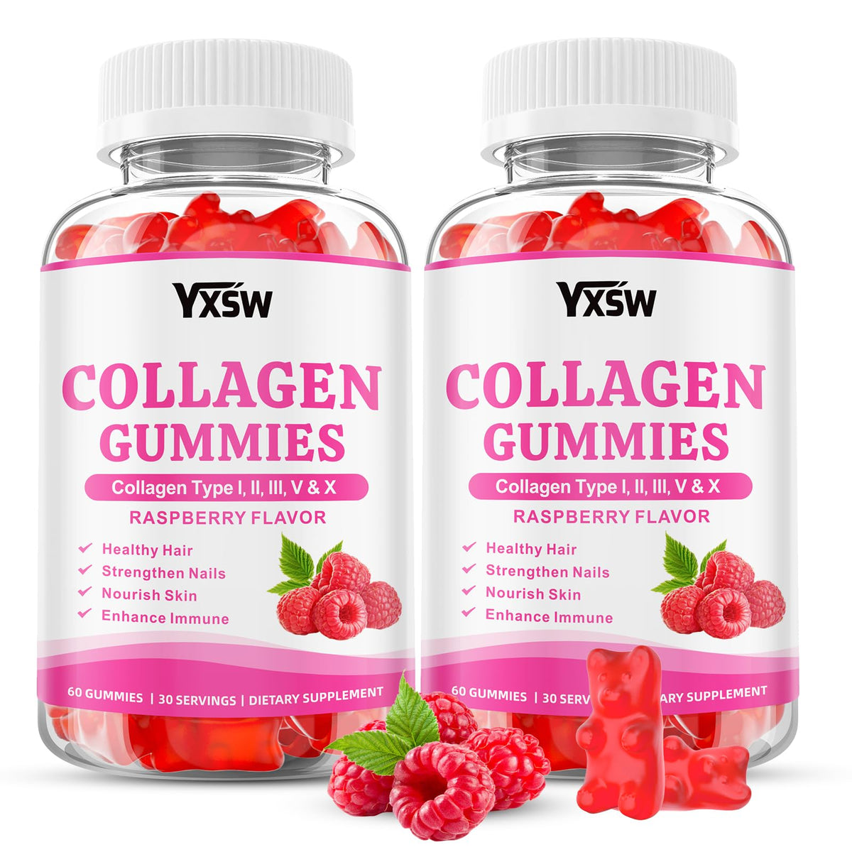 YXSW collagen gummies for skin health
