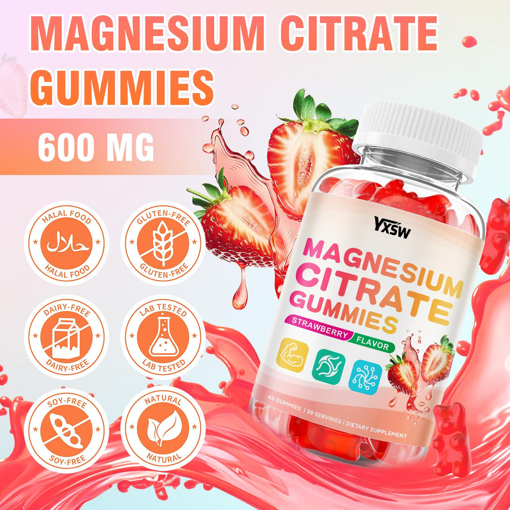 YXSW magnesium citrate for digestive health