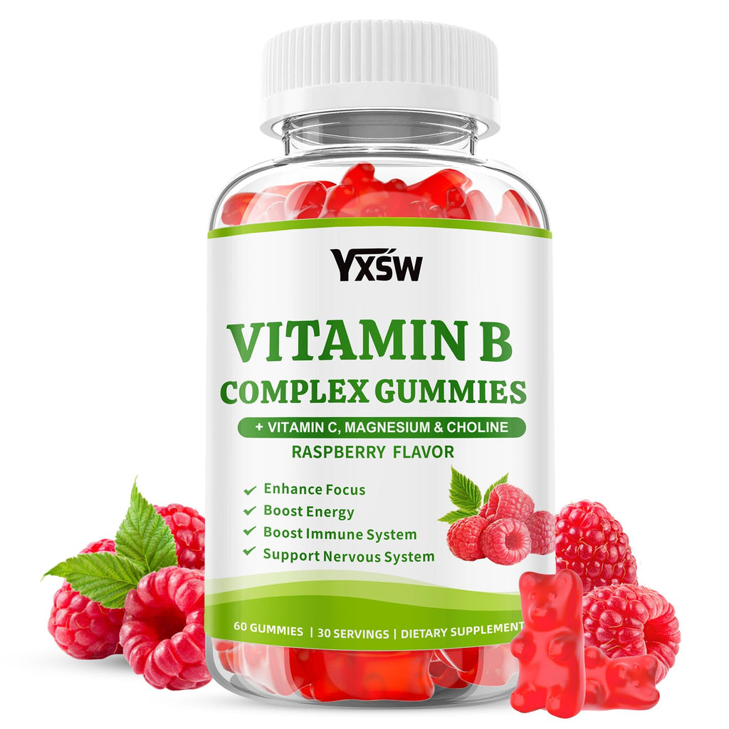 YXSW Vitamin B Complex gummies for energy
