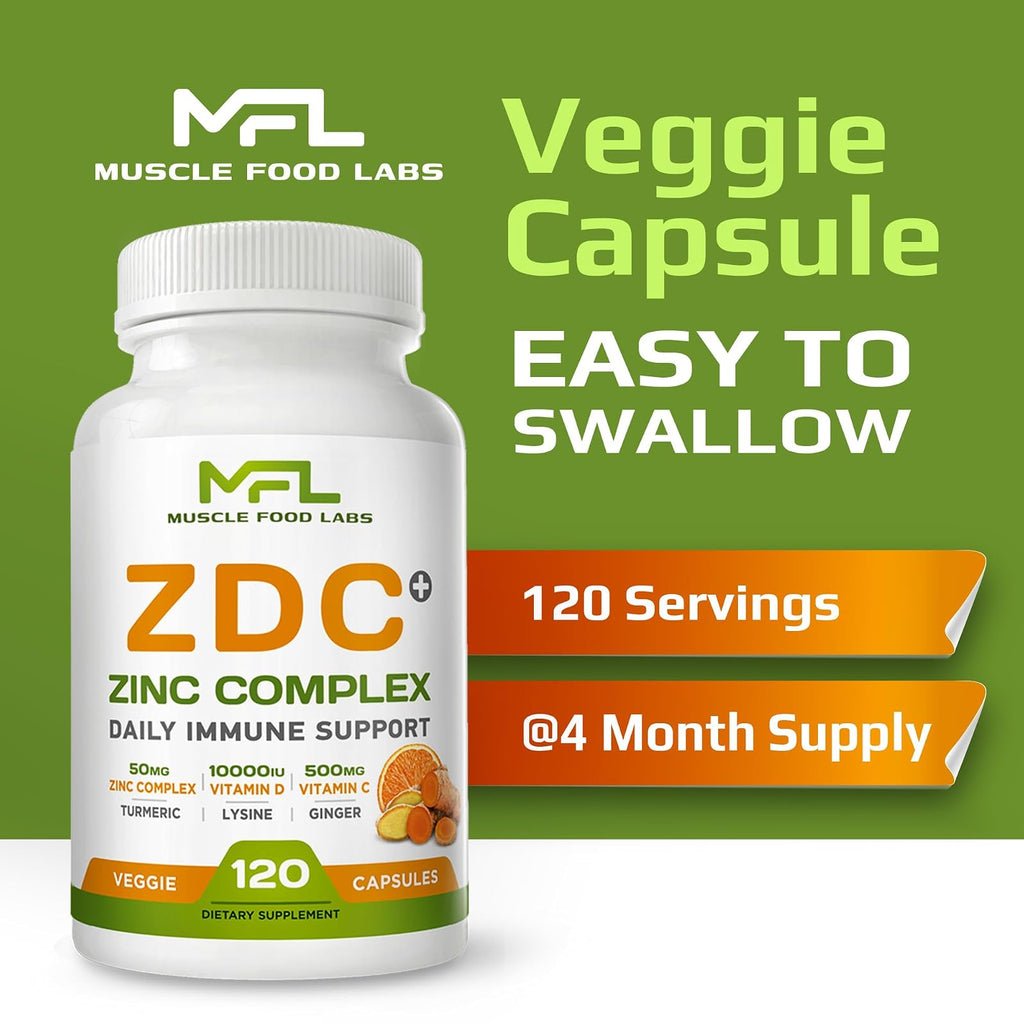Z D C Plus 120 veggie caps