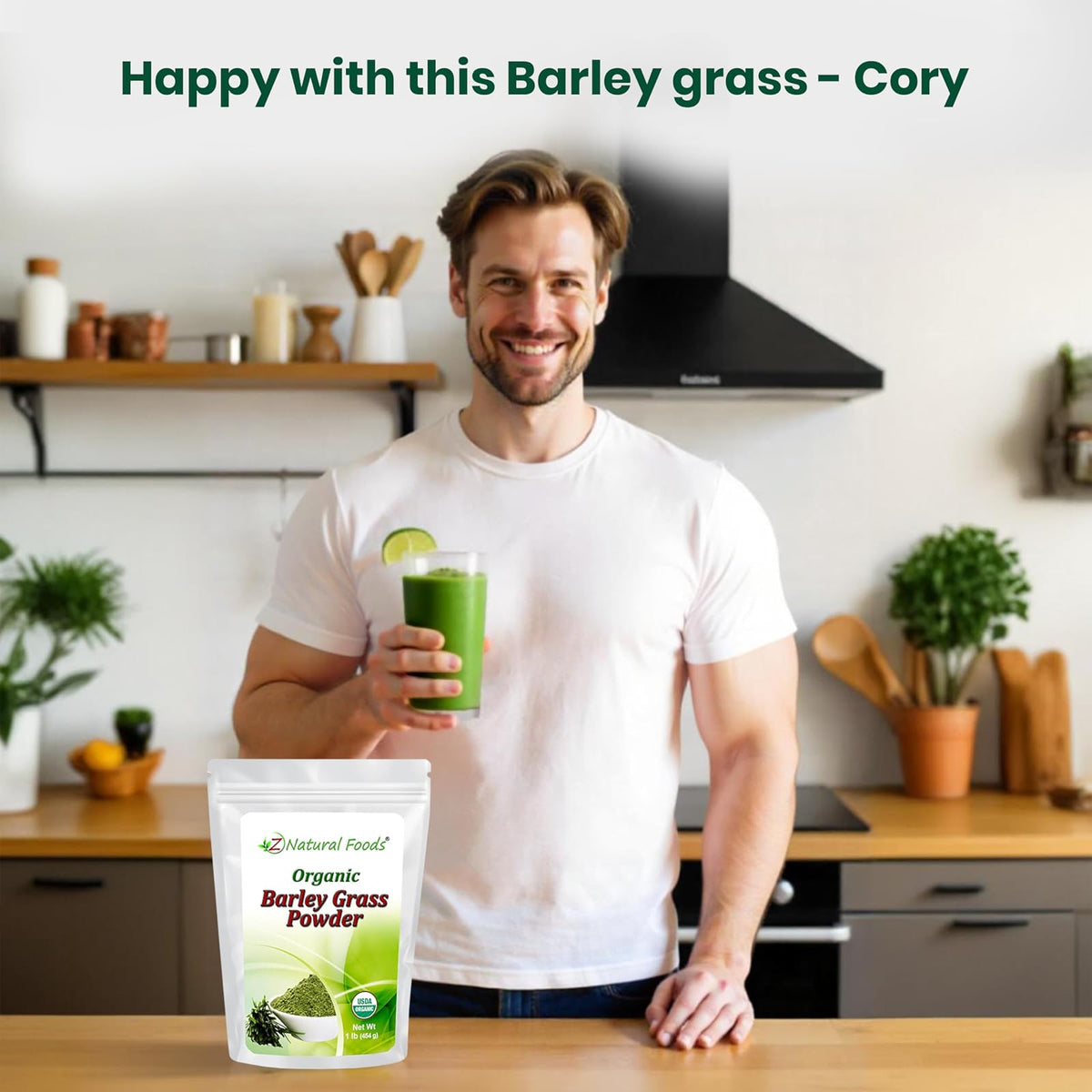 Z Natural Foods barley grass powder benefits
